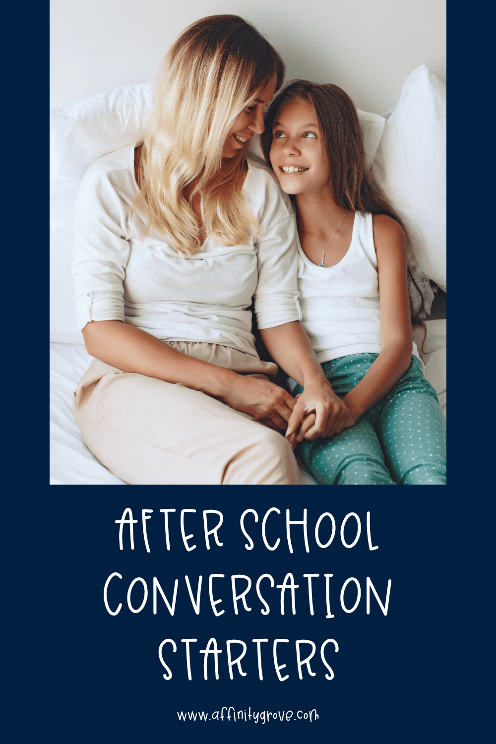 After School Conversation Starters to Connect with Your Kids • Affinity ...